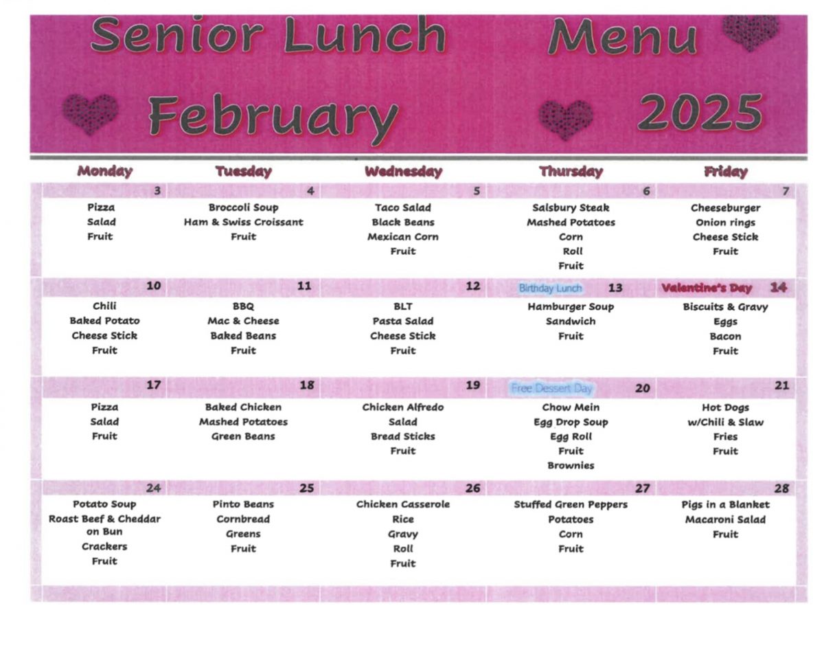 Senior Citizens – Community Center | City of South Charleston