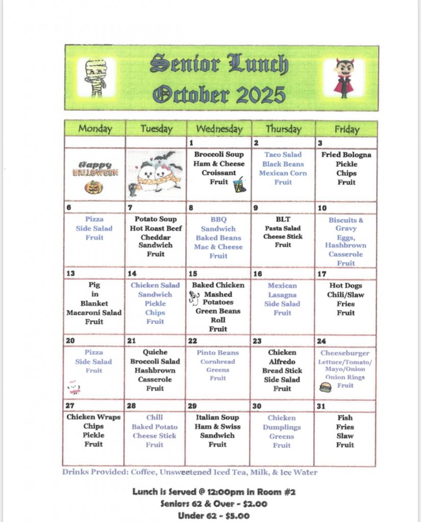 Senior Citizens – Community Center | City of South Charleston